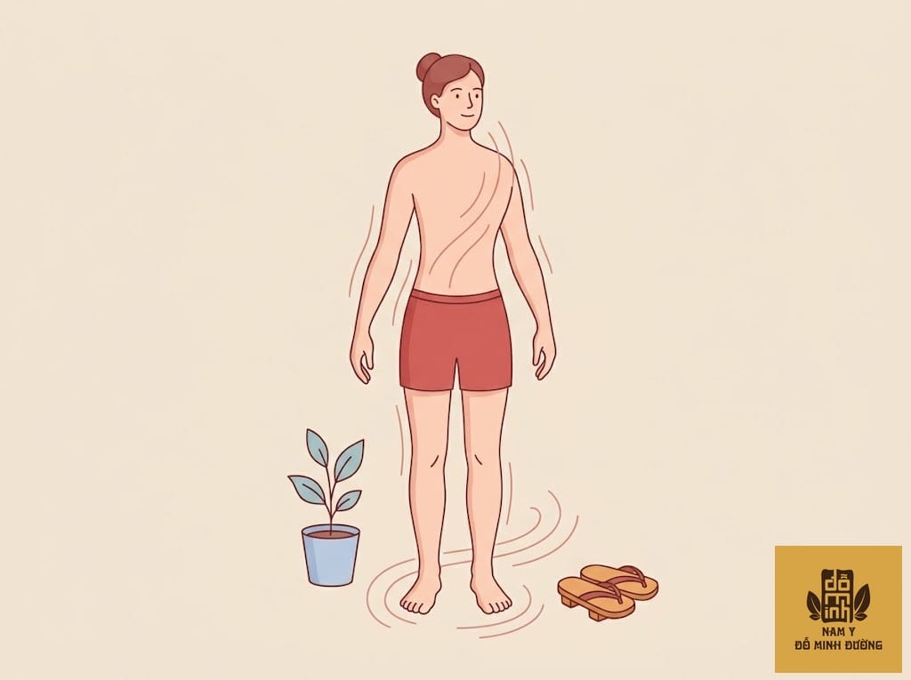 4 nguyên nhân và 3 cách xử lý động tác lắc người nhẹ khi đứng